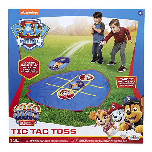 Paw Patrol Tic Tac Toe Toss Game for Indoor & Outdoor Play!