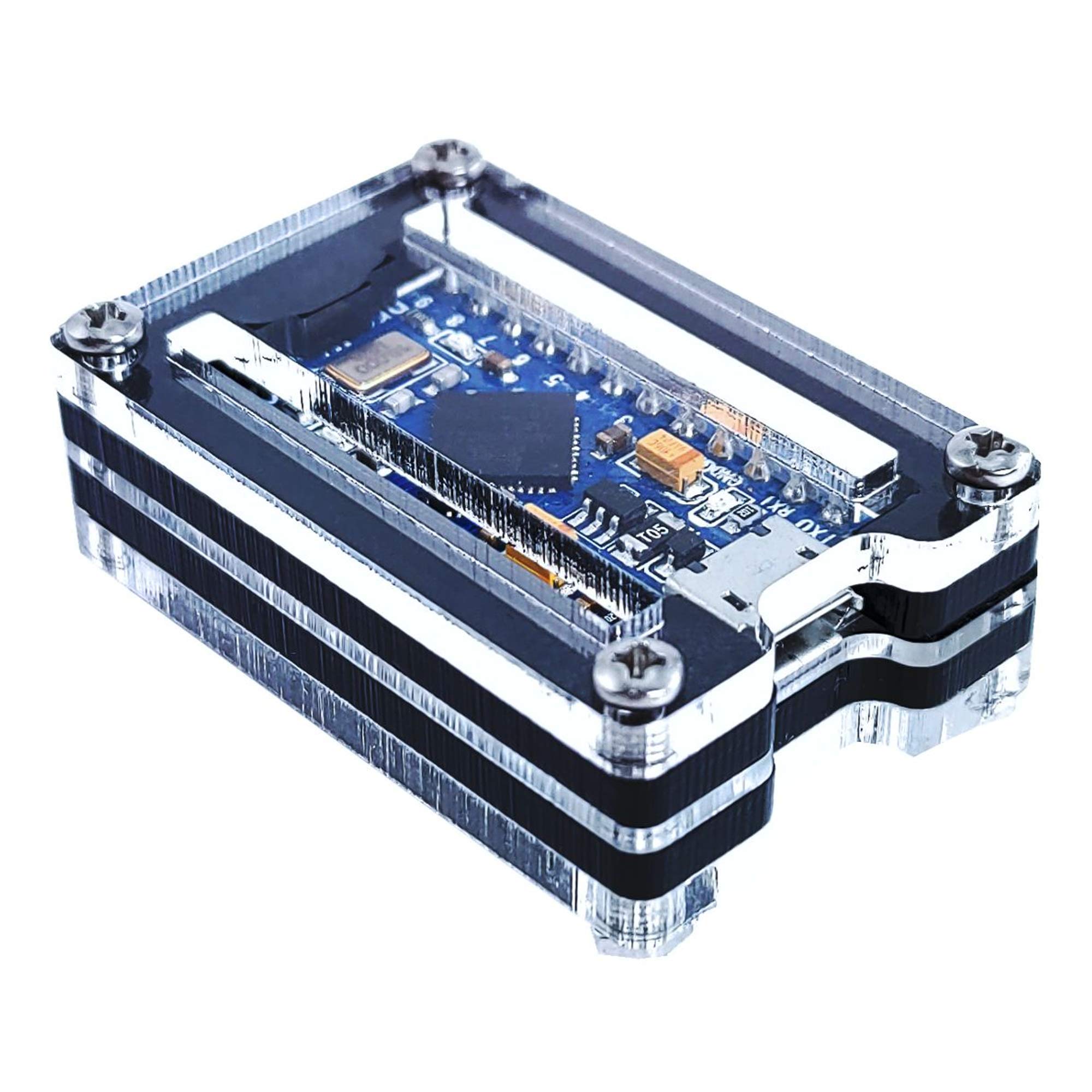 Zebra Case for The Inland Pro Micro Development Board (Arduino Compatible) (Three Pack)