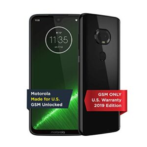 moto g7 plus | unlocked | made for us by motorola | 4/64gb | 16mp camera | 2019 | black