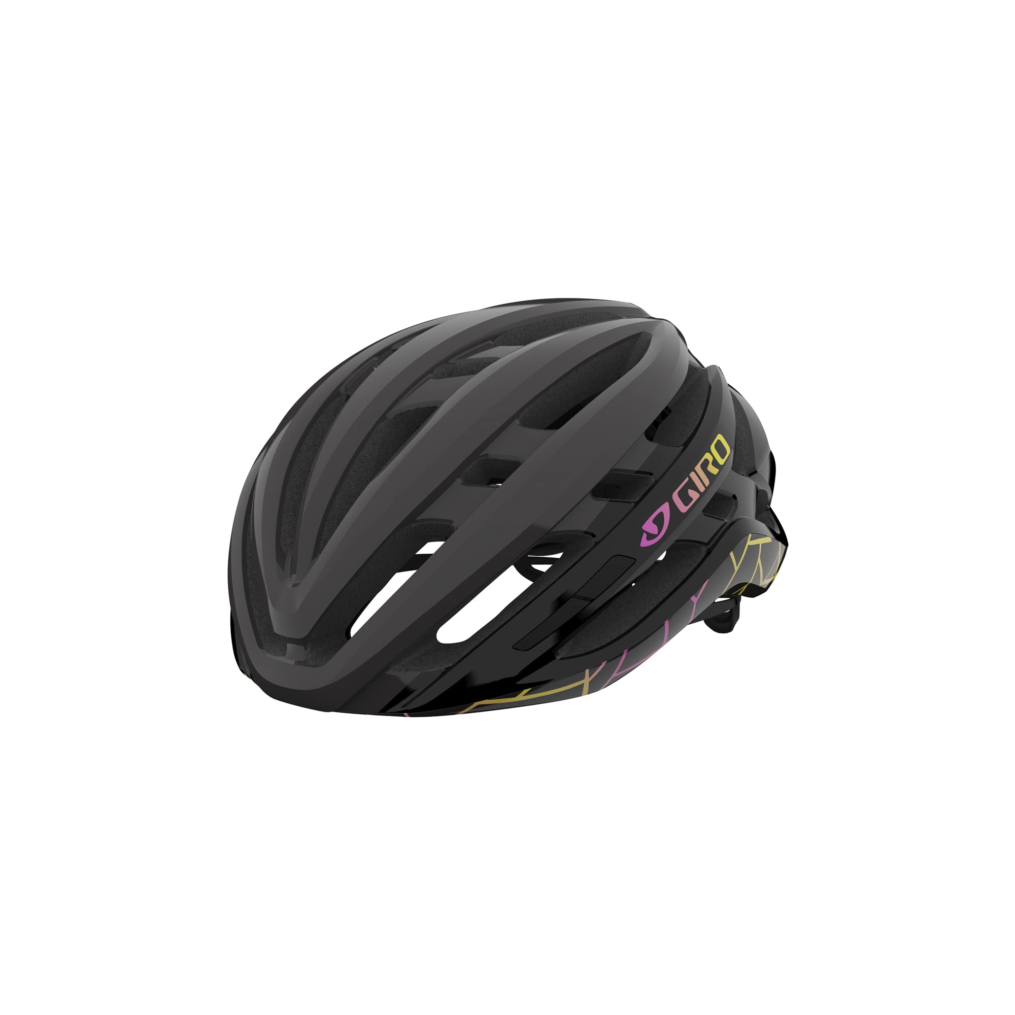 Giro Agilis MIPS W Womens Road Cycling Helmet - Matte White/Urchin (2021), Medium (55-59 cm)