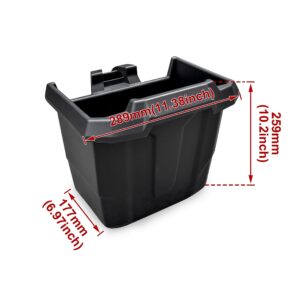 SAUTVS Under Seat Storage Box for Defender, Center Underseat Storage Bin for Can Am Defender HD5 HD7 HD8 HD9 HD10 MAX 2016-2024 Accessories, Replace #715003446