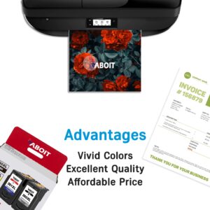 ABOIT Remanufactured Ink Cartridge Replacement for Canon 260XL 261XL 260 XL 261 XL PG-260 XL CL-261 XL ink to use with Canon TS5320 TS6420 TR7020 All In One Wireless Printer (1 Black, 1 Color, 2 Pack)