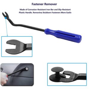 XBRN Auto Trim Removal Tool Kit, Fastener Car Panel Door Window Tool, Auto Clip Fastener Remover Pry Tool, Clip Puller Rivet Removal Tool