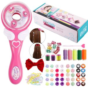 oradrem easy automatic hair decoration braider styling diy tool electric hairstyle tool gifts beauty fashion salon toy kits for teen girls