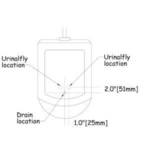 Urinal Fly Toilet Stickers, 12 Pack, Lime Green Target, 80% Cleaner Bathrooms in Minutes!