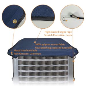 Foozet Air Conditioner Cover for Outside Units, AC Cover for Central Units, Heavy Duty Winter Top, 36 x 36 inches