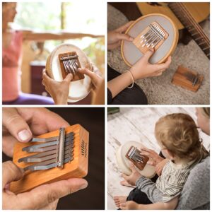 Hokema Kalimba B17 C Major - The Original Handmade in Germany - Thumb Piano - Easy to Learn Musical Instrument - Perfect for Beginners - Thumb Piano Equally for Children and Professionals