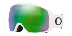 oakley flight tracker xl matte white prizm jade iridium