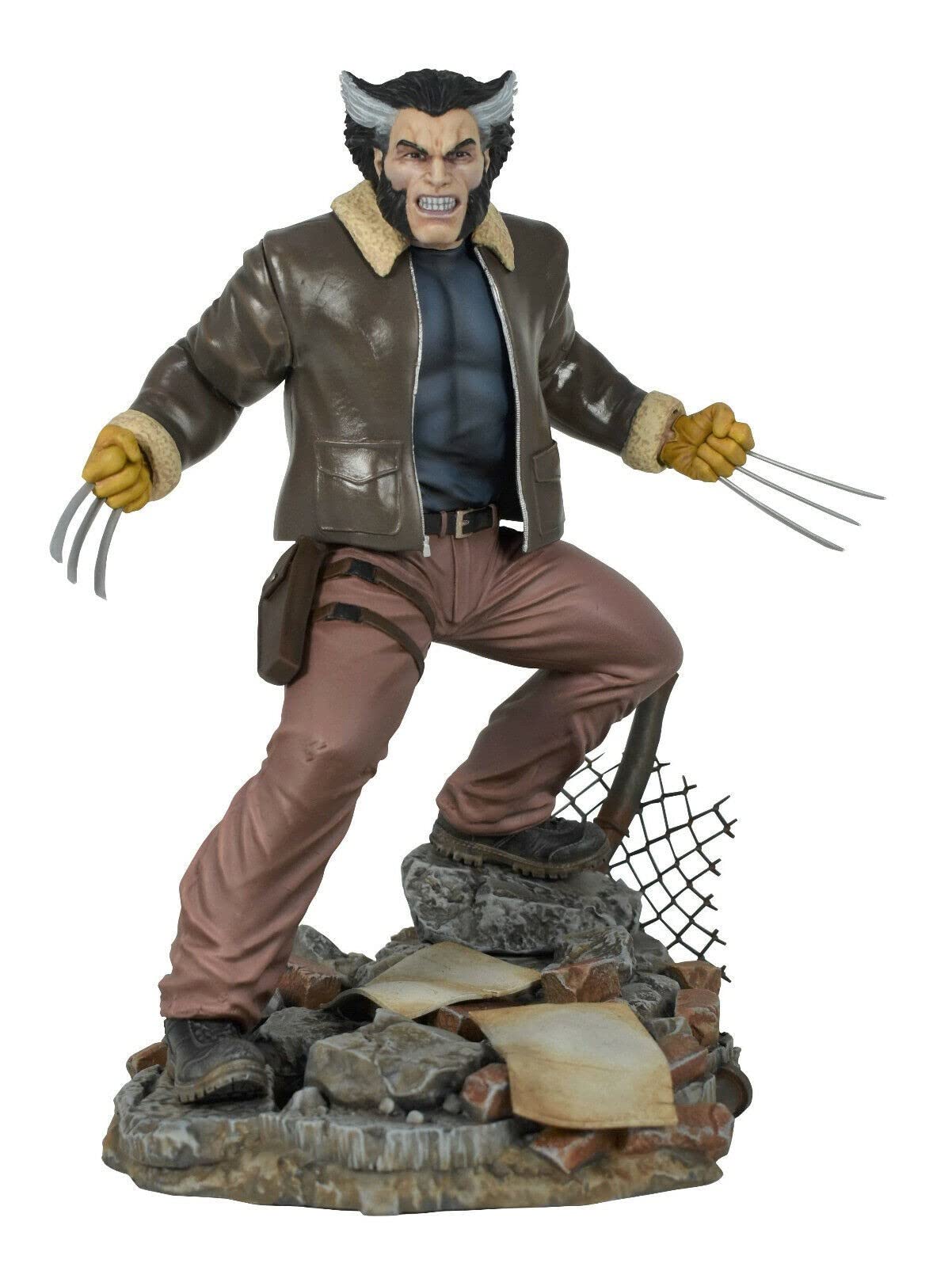 Diamond Select Toys Marvel Gallery: Days of Future Past Wolverine PVC Figure, Multicolor, 9 inches