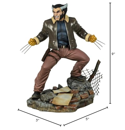 Diamond Select Toys Marvel Gallery: Days of Future Past Wolverine PVC Figure, Multicolor, 9 inches