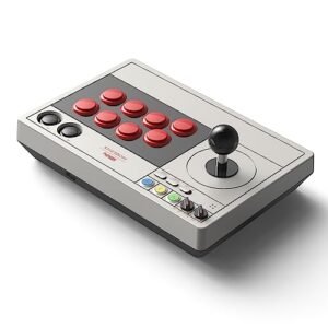 8Bitdo Arcade Stick for Switch & Windows, Arcade Fight Stick Support Wireless Bluetooth, 2.4G Receiver and Wired Connection