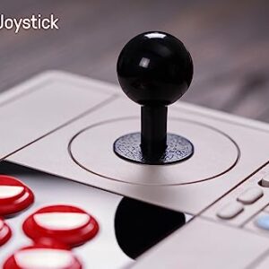 8Bitdo Arcade Stick for Switch & Windows, Arcade Fight Stick Support Wireless Bluetooth, 2.4G Receiver and Wired Connection