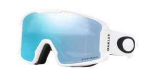 oakley line miner xm factory pilot snow goggle, mid-sized fit medium