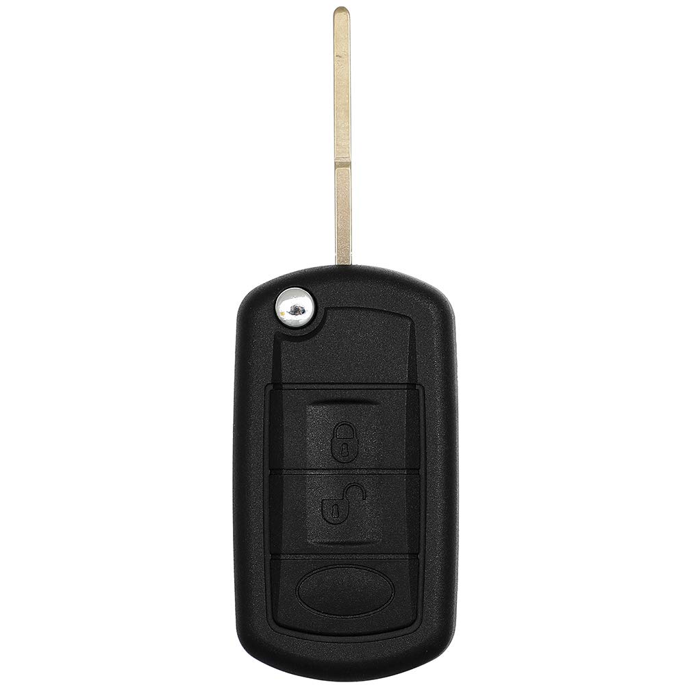 SCITOO Keyless Entry Remote Key Fob Shell CASE Replacement for 3 Buttons Uncut Car Key for Range Rover LR3 2005-2009 2006-2009 Sport 2006-2011 1pc FCC NT8-15K6014CFF-TXA YWX000071