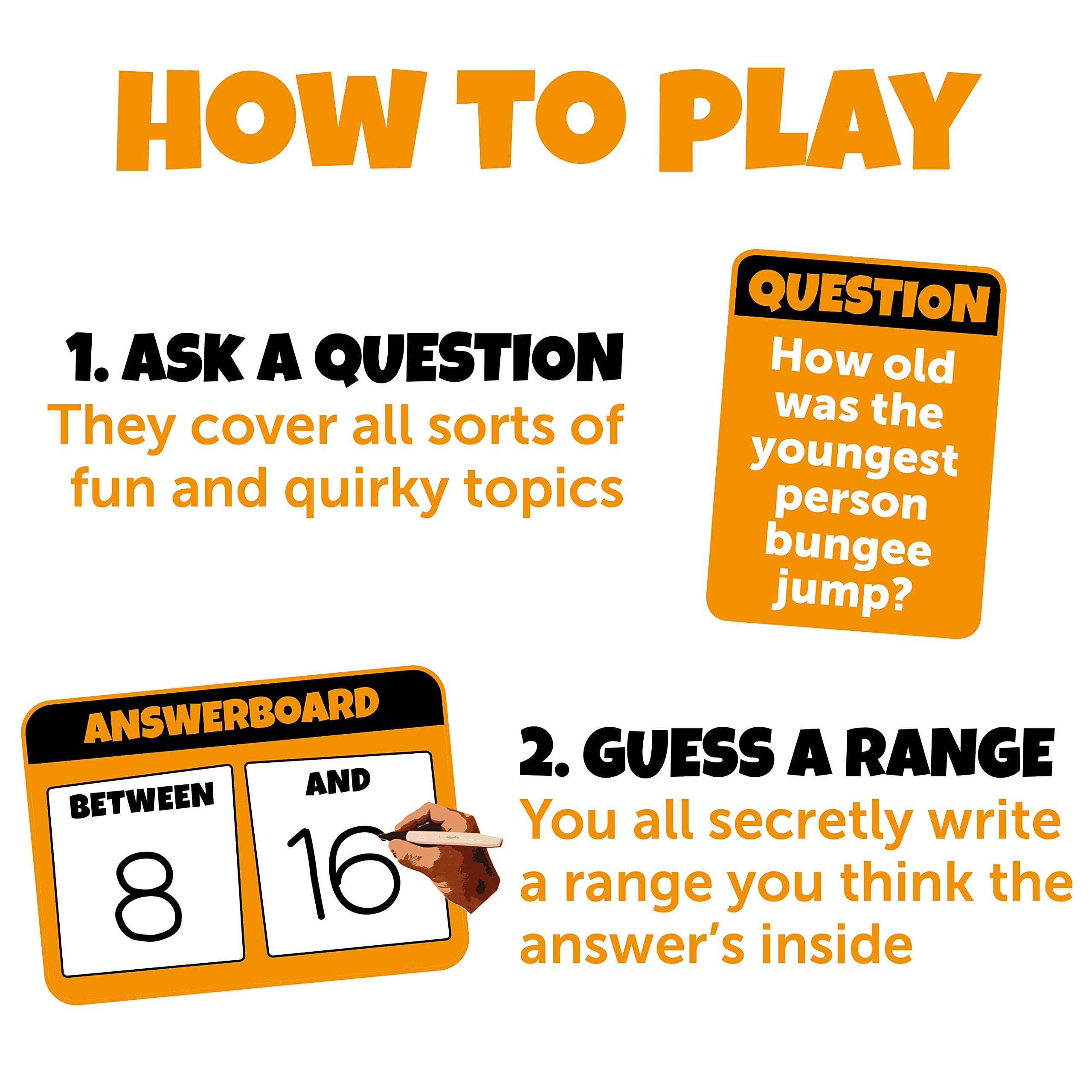 CONFIDENT? Board Game | Great Group Party Game for Family Game Night | Trivia with a Twist for Adults, Kids & Teens | Ages 8+ | 2-30 Players | Average Playtime 30 Minutes | Made by Confident Games