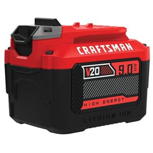 craftsman v20 craftsman battery, 9.0-ah (cmcb209)