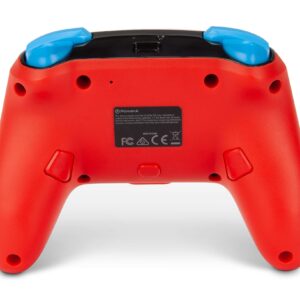 PowerA Enhanced Wireless Nintendo Switch Controller - Mario Pop, Rechargeable Switch Pro Controller, Immersive Motion Control and Advanced Gaming Buttons, Officially Licensed by Nintendo