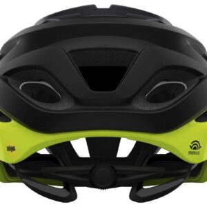 Giro Helios Spherical Adult Road Cycling Helmet - Matte Black Fade/Highlight Yellow (2021), Small