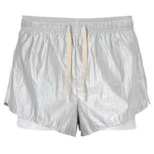 umbro shine double layer short, white, s