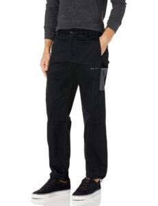 oakley men's progression cargo pant, blackout, 36