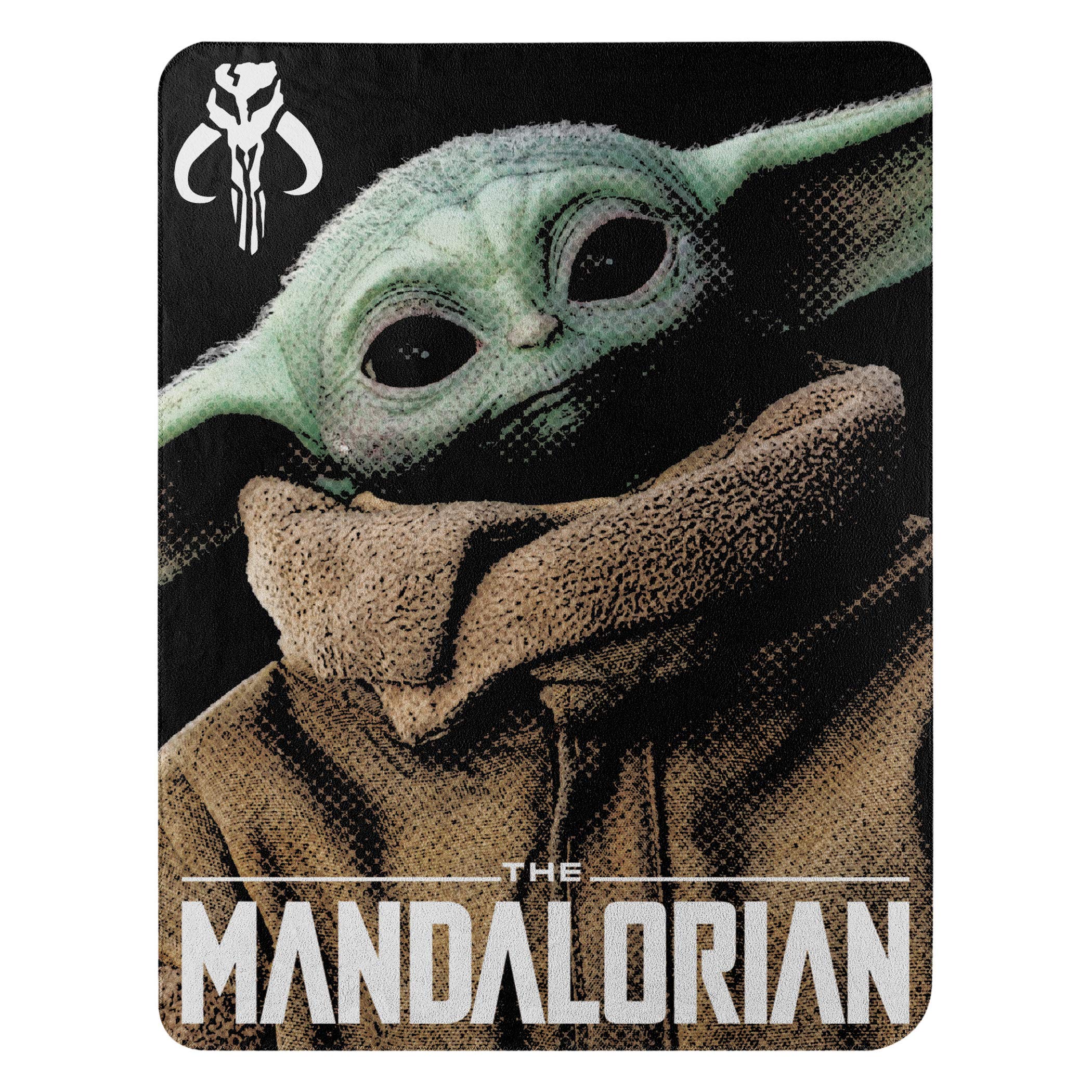 STAR WARS Disney The Mandalorian Throw Blanket Child Yoda