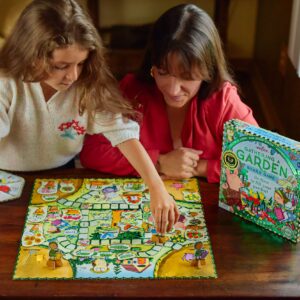 eeBoo: Gathering a Garden Board Game, Educational Games and Activities That Cultivate Conversation, Socialization, and Skill-Building, Perfect for Ages 5 and up