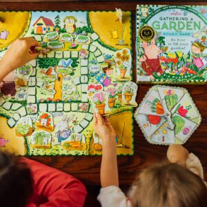 eeBoo: Gathering a Garden Board Game, Educational Games and Activities That Cultivate Conversation, Socialization, and Skill-Building, Perfect for Ages 5 and up