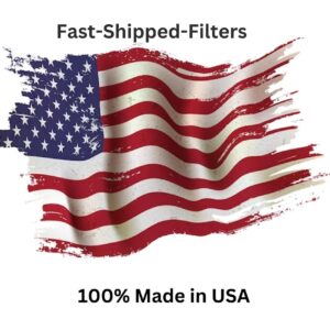 Fast-Shipped-Filters 7 Pack 20x20 Replacement Filter Pads Compatible with Dynamic Air Cleaner 20x20 Refill Blue