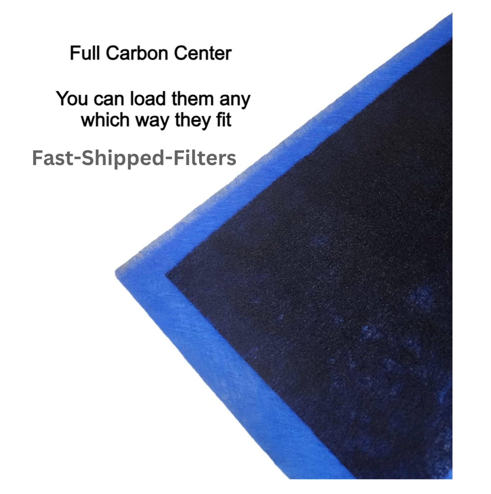 Fast-Shipped-Filters 7 Pack 20x20 Replacement Filter Pads Compatible with Dynamic Air Cleaner 20x20 Refill Blue