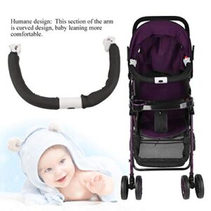 Baby Stroller Handle, Baby Stroller Handlebar Protector Adjustable Armrest Bumper Bar Universal Handle Suitable for Most Baby Strollers