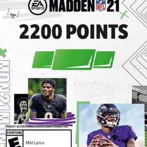 MADDEN NFL 21 - MUT 2200 Points Pack - Origin PC [Online Game Code]