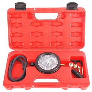 kuntec car fuel pump and vacuum pressure gauge leak kit carburetor pressure diagnostics