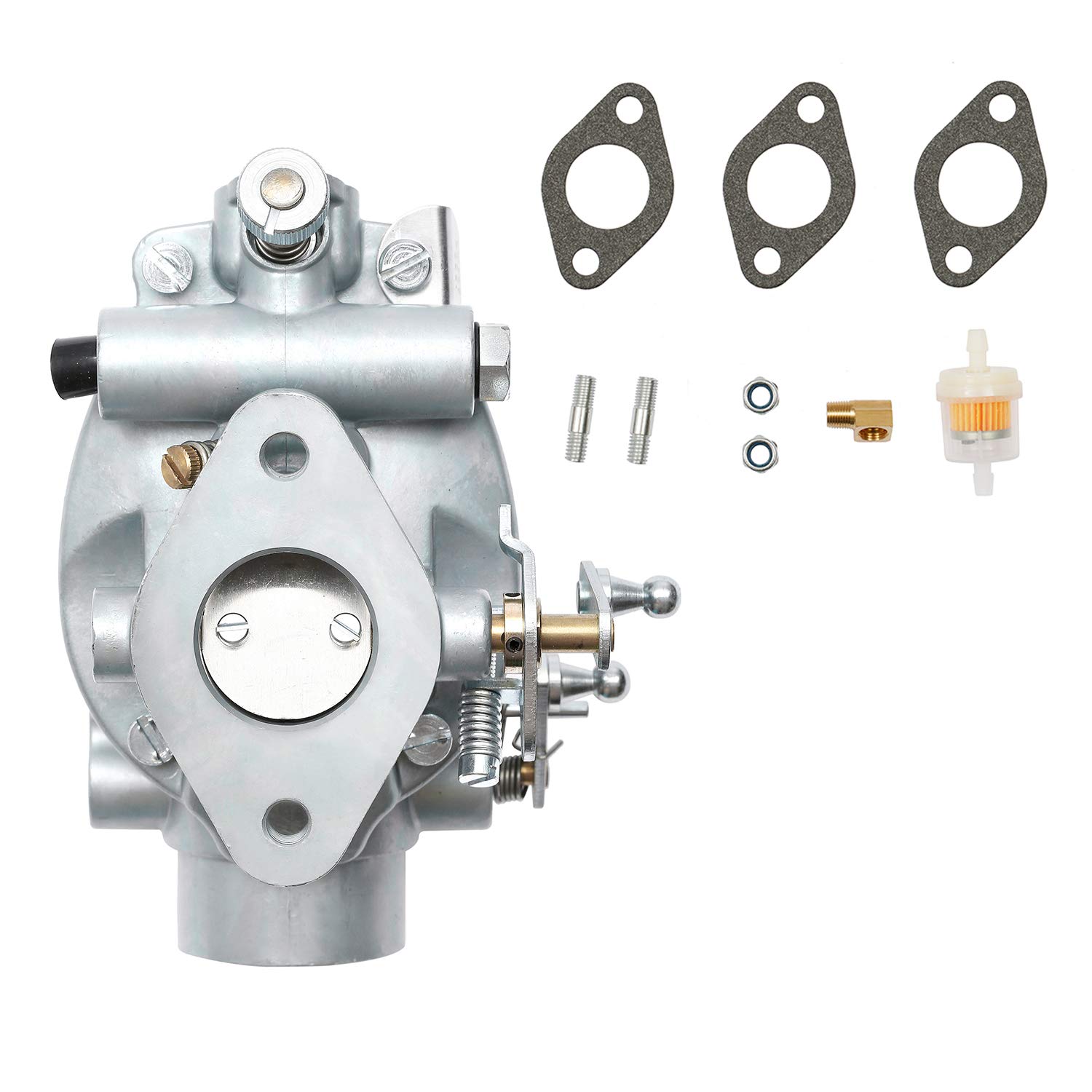 Carburetor Tractor Carb with Gasket and Bolts | for Ford Jubilee NAA NAB Tractor Marvel Schebler | Replace# EAE9510C, B2NN9510A, TSX428