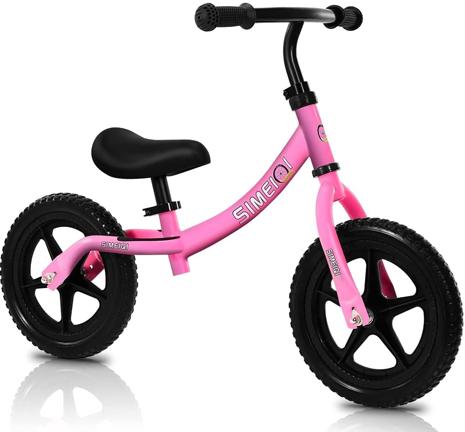 SIMEIQI 12" Balance Bike for Boys Girls 2 3 4 5 Years Old No Pedal Walking Balance Training Sports Bicycle for Kids Toddlers…