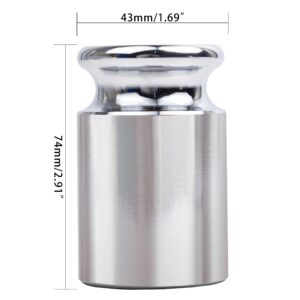 TEXALAN(R) M2 Chrome Scale Calibration Weight (1000G)