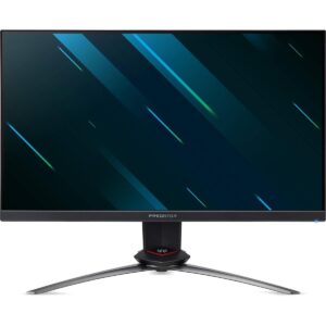 acer predator xb273u gsbmiiprzx 27" 16:9 wqhd 165hz ips lcd hdr gaming monitor, built-in speakers, black