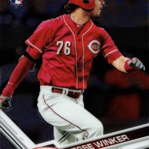 2017 Topps Chrome Baseball #74 Jesse Winker Rookie Card