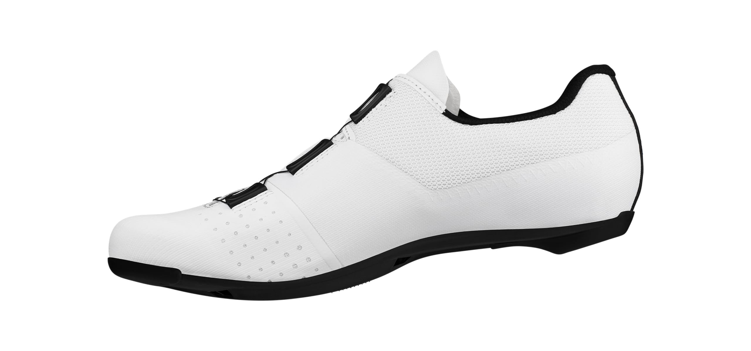 Fizik Unisex Overcurve R4 Wide Road Cycling Shoes, White, 10.5-11 US Men