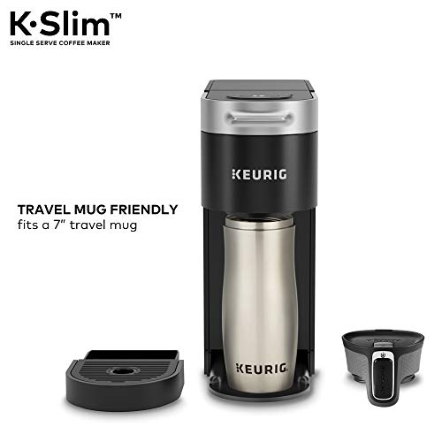 Keurig K-Slim Single Serve Coffee Maker with McCafé Classic Collection Variety Pack, 40 Count K-Cup Pods