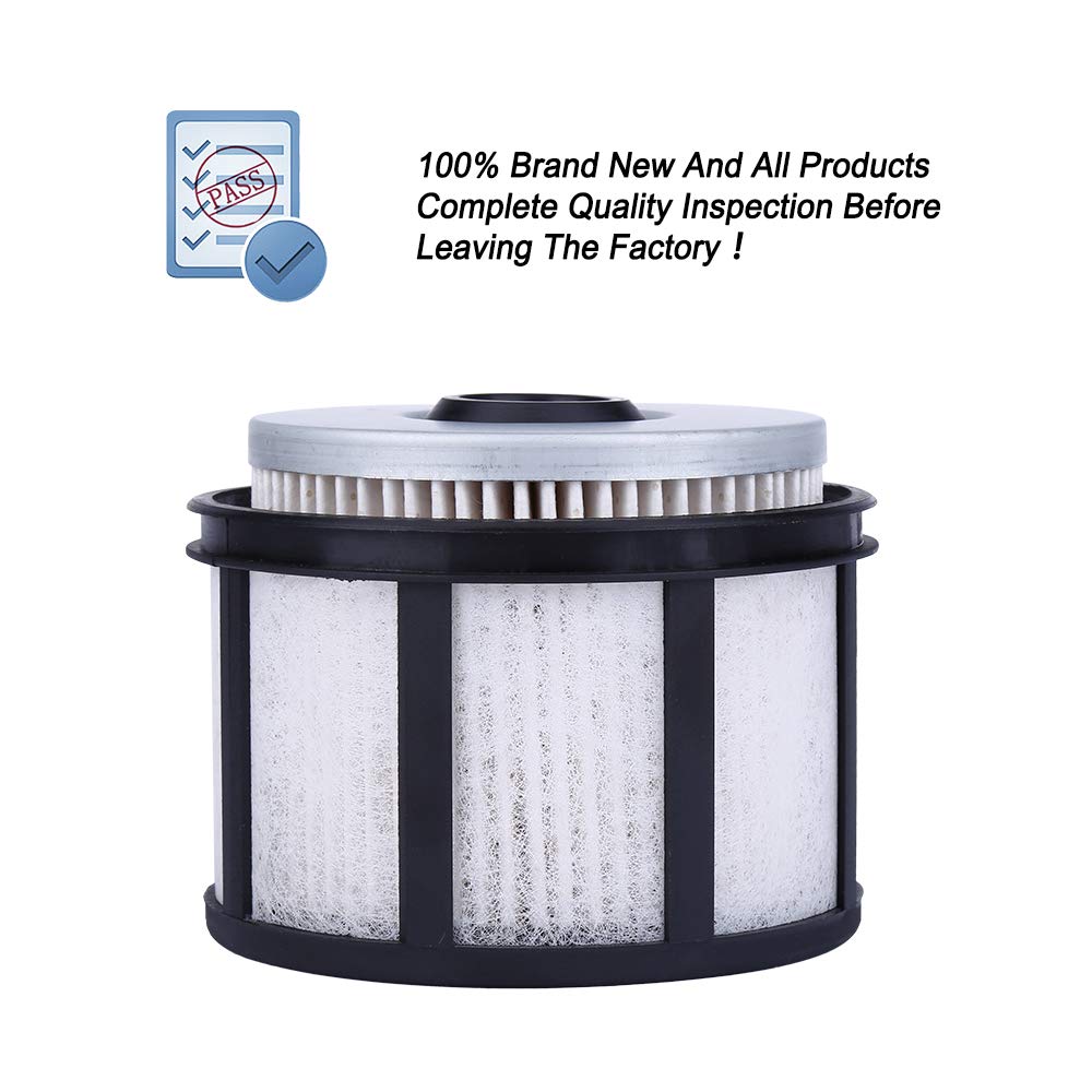 ONER Premium Diesel Fuel Filter,Fit for 1999-2003 Ford F250 F350 F450 F550 E350 E450 E550 Super Duty 7.3L Powerstroke V8 Turbo Engine,Replaces #FD4596 / F81Z-9N184-AA / F81Z9N184AA