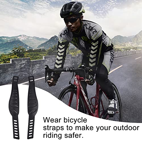 Bike Pedal Straps, 13 X 2.2 in Universal Exercise Pedal Straps for Bicycle Cycle Stationary Cycle, Adjustable Length Universal Pedal Stra Home Or Gym Feet Fixed Foot