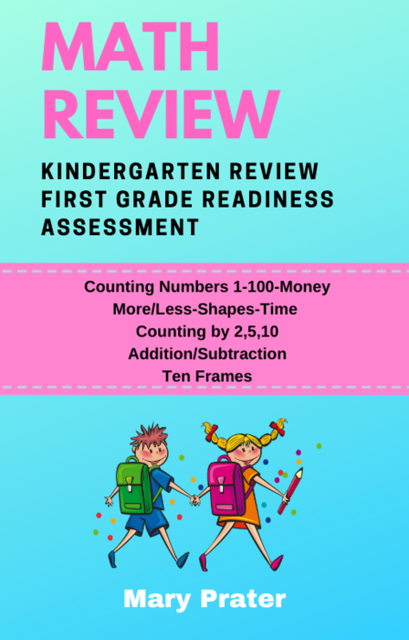 Kindergarten-1st Grade MATH REVIEW