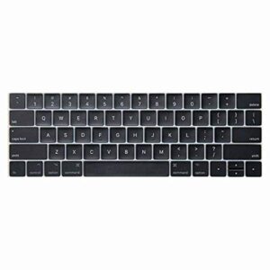 replacement keyboard keycaps,full set of us keycaps qwerty fit for macbook pro retina 13" / 15" model a1706 a1707 a1708 2016-2017 year emc 3071 emc 3163 emc 3072 emc 3162 emc 2978