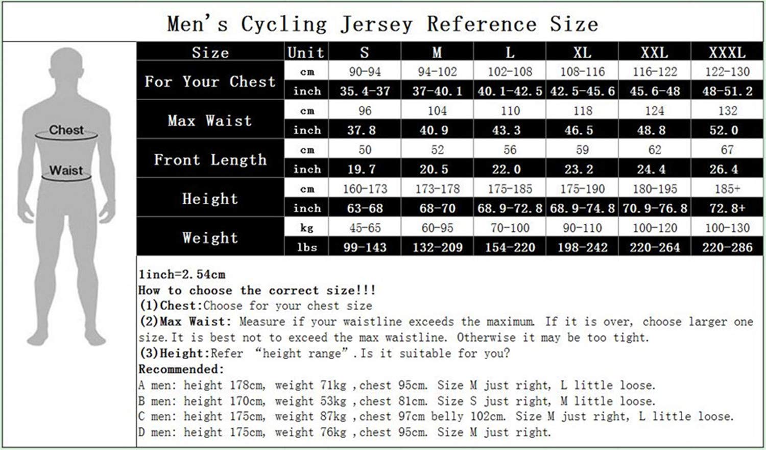 PSPORT Men's Cycling Jersey Funny Bike Shirt Short Sleeve Road Biking Jersey Bicycle Clothing Tops with 3 Rear Pockets