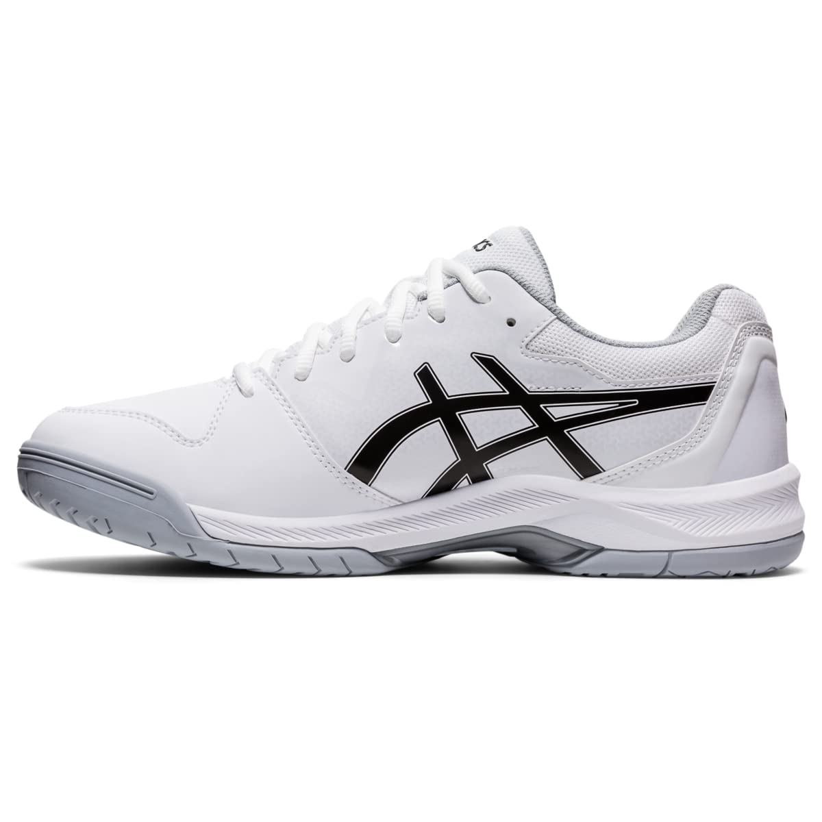 ASICS Men's Gel-Dedicate 7 Tennis Shoes, 11, White/Black