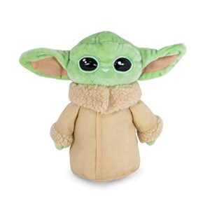 STAR WARS: The Mandalorian The Child 8-Inch Small Plush Toy with Pocket Zipper | Baby Yoda Plush Clip-On Doll | Super Soft Stuffed Animals Plushie