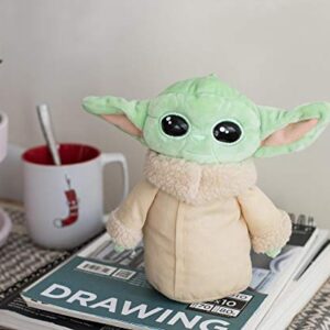 STAR WARS: The Mandalorian The Child 8-Inch Small Plush Toy with Pocket Zipper | Baby Yoda Plush Clip-On Doll | Super Soft Stuffed Animals Plushie