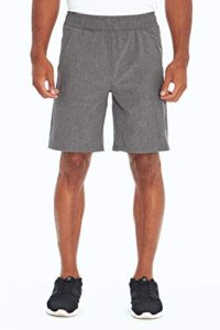 balance collection cameron pocket short, heather charcoal, x-large