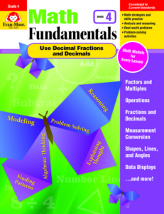 math fundamentals unit: use decimal fractions and decimals, grade 4