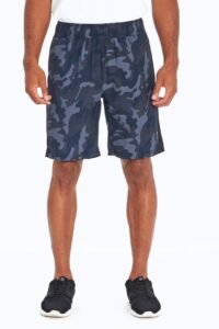 balance collection eddie pocket short, net camo print asphalt, x-large